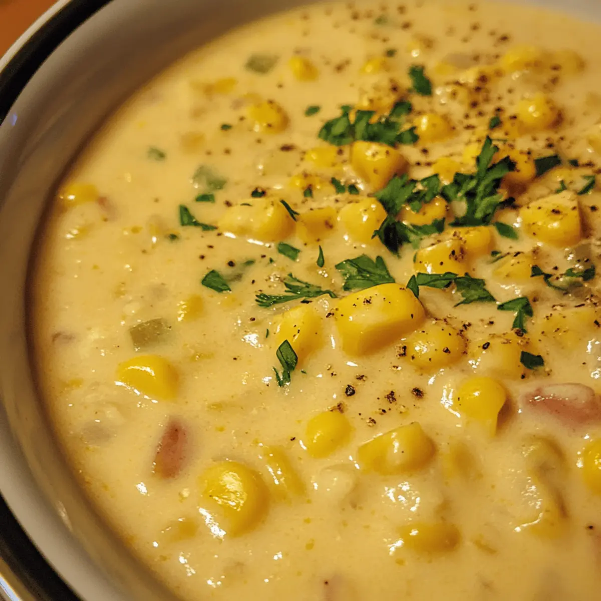 Ultimate Crockpot Creamy Corn Chowder: Velvety & Delicious