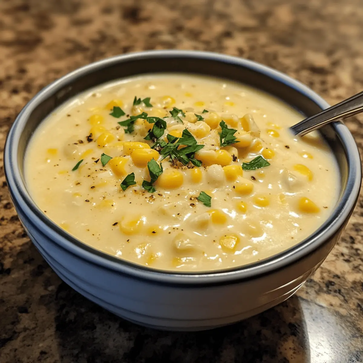 Ultimate Crockpot Creamy Corn Chowder: Velvety & Delicious