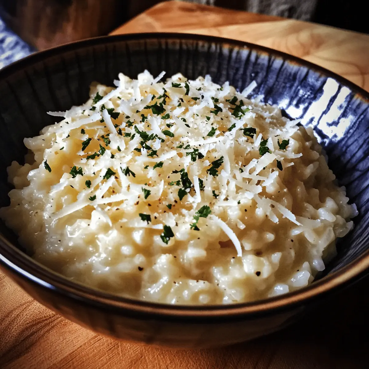 Irresistible Creamy One-Pot Garlic Parmesan Risotto