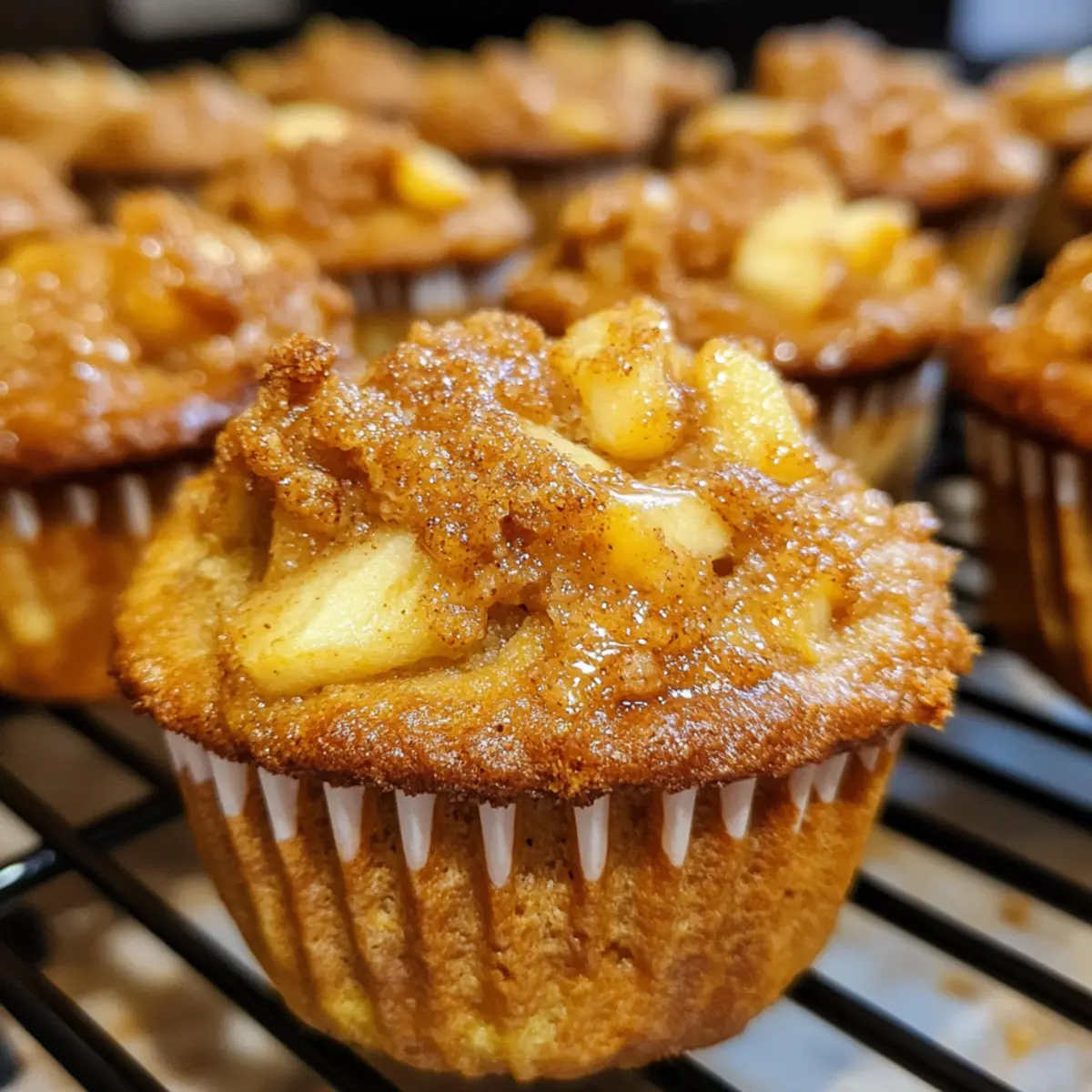 Delicious Easy Irresistible Apple Cinnamon Breakfast Muffins
